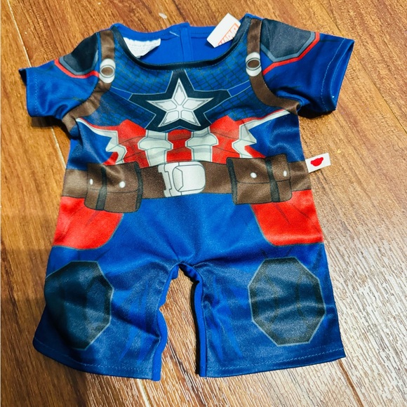 Build-A-Bear | Toys | Build A Bear Captain America Suit | Poshmark